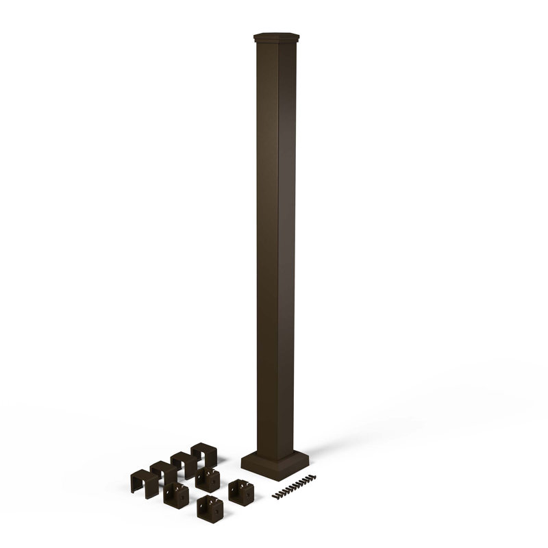 Fortress Building Products Inspire Railing 39.5-in H x 2.5-in W ...