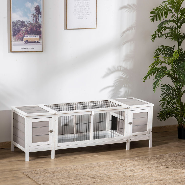 Pawhut Weather Resistant Rabbit Hutch & Reviews | Wayfair.co.uk
