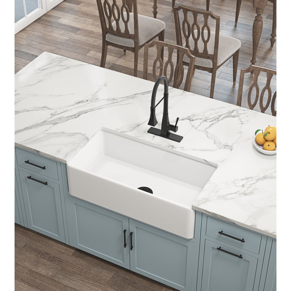 BEST CHOICE APPLIANCES LLC Inch Farmhouse Sink Deep Apron Sink ...