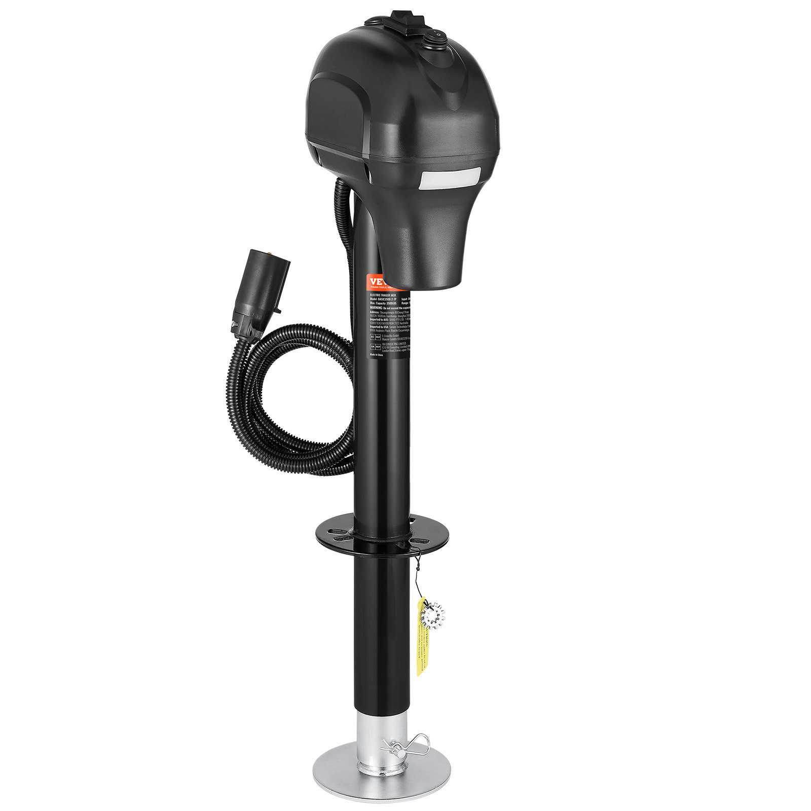 Stellweilan Tessberg Electric Trailer Jack 3500 lbs Power Tongue Jack ...
