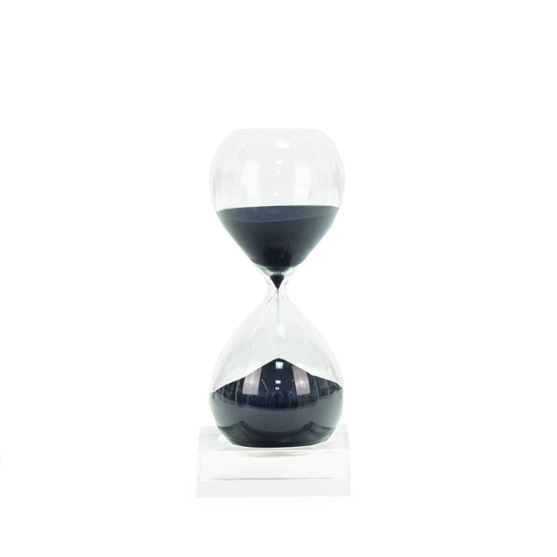 Winston Porter Embry Sand Timer on Crystal Base & Reviews | Wayfair