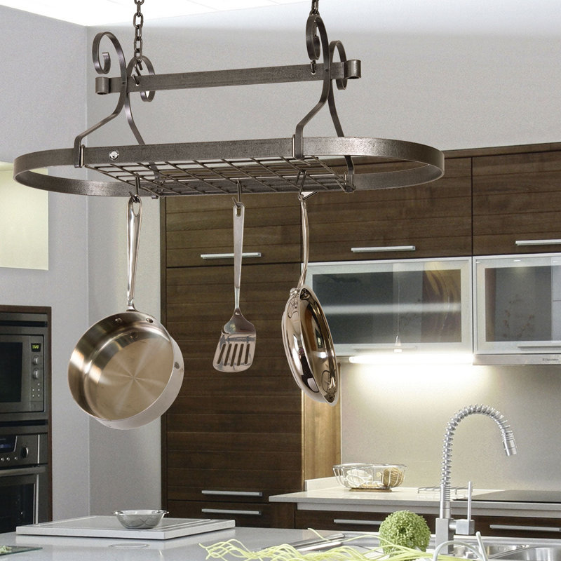 Enclume Handcrafted Scrolled Oval Rack with 12 Hooks & Reviews | Wayfair