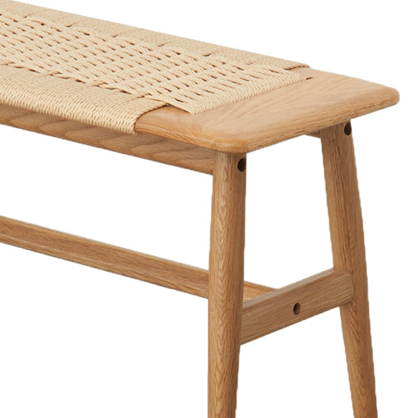 Dovecove Capehart Solid Wood Bench | Wayfair