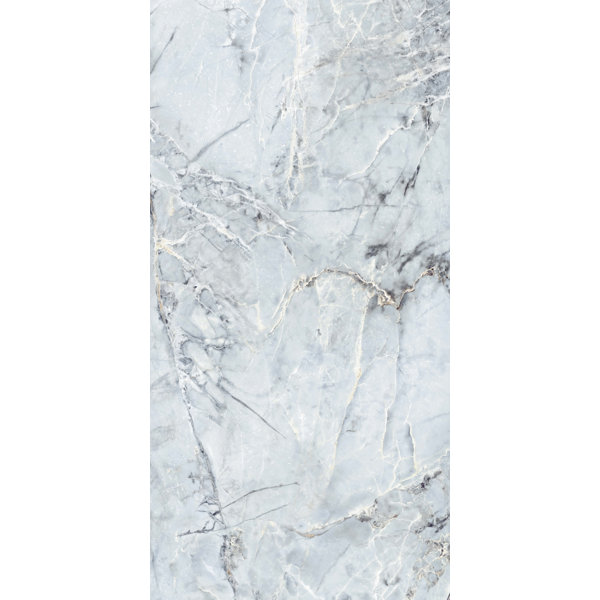 Tigers Ceramic Tile Corp. 10" x 10" Porcelain Marble Look Wall & Floor ...