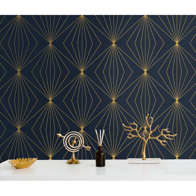 Mercury Row® Vicente Geometric Roll & Reviews | Wayfair