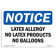 SignMission Latex Allergy No Latex Products No Balloons Sign | Wayfair