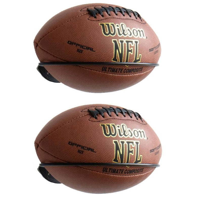 Rebrilliant Ixelles Football Wall Mounted Sports Rack & Reviews | Wayfair