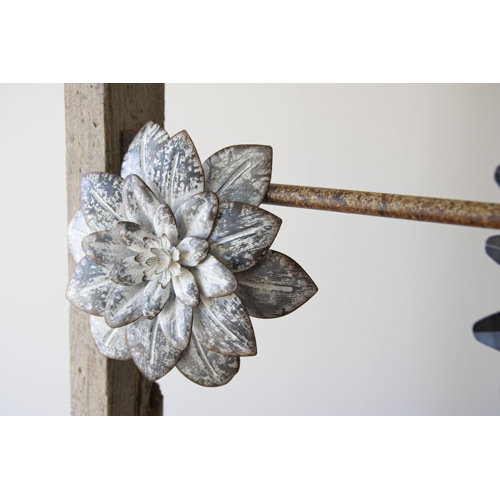 Bungalow Rose Boho Plants & Flowers Wall Decor on Metal | Wayfair