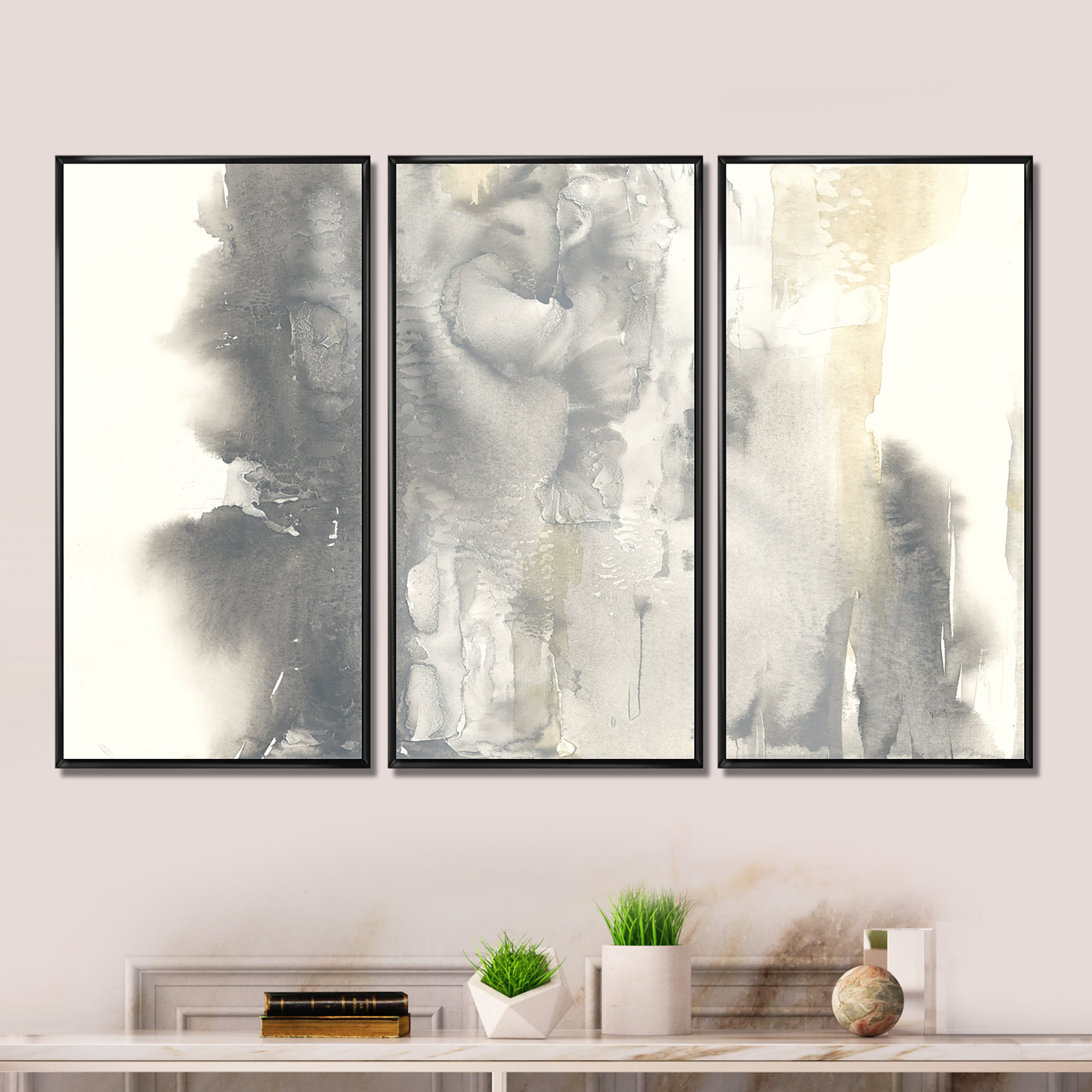 Wrought Studio Gold Glamour Direction II - Modern & Contemporary Framed ...