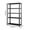 Rebrilliant Household storage rack, adjustable display rack, basement ...