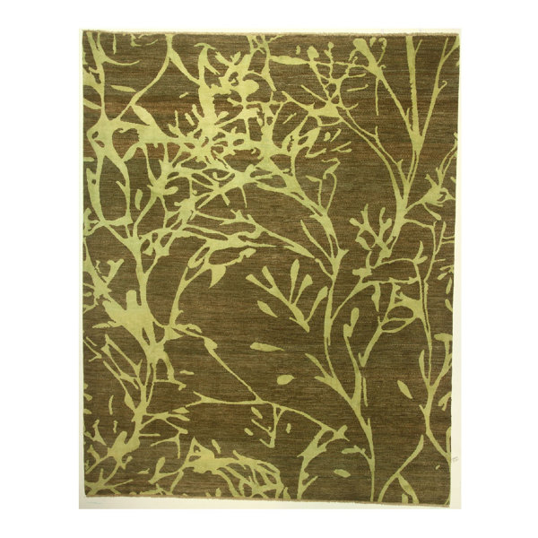 String Matter Hand Knotted Abstract Rug - Wayfair Canada