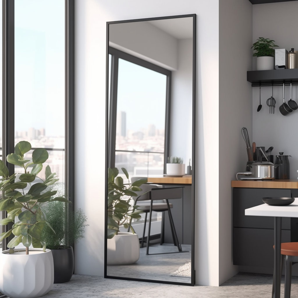 Wade Logan® Gurganus Modern & Contemporary Full Length Mirror & Reviews ...