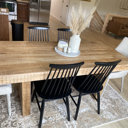 Foundry Select Solid Wood Dining Table & Reviews | Wayfair