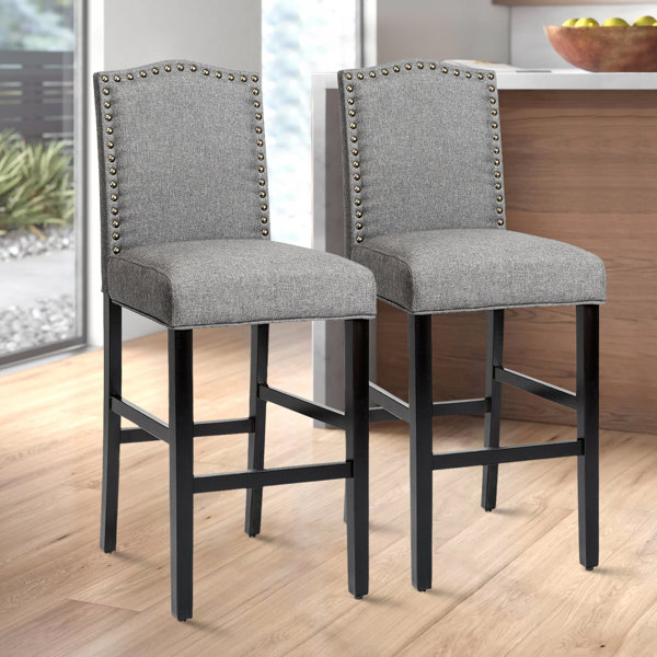 Red Barrel Studio® Mikes Solid Wood 30'' Counter Stool - Wayfair Canada