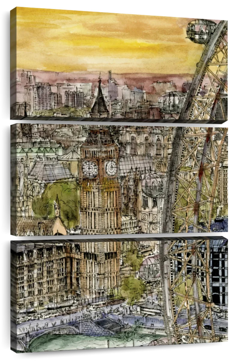 Red Barrel Studio® Iconic City Scene IV | Wayfair