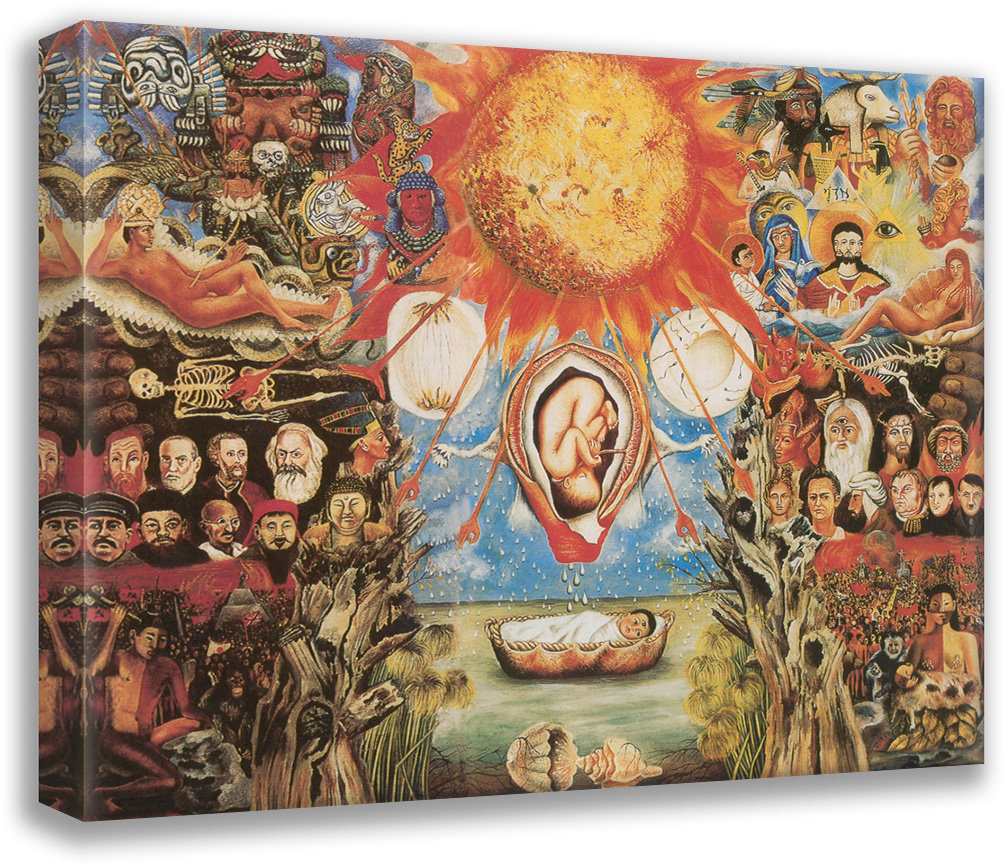 Lark Manor™ Nucleus of Creation (Moses) by Frida Kahlo Gallery Wrapped ...