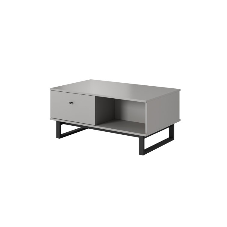 17 Stories Jaydis Sled Coffee Table with Storage | Wayfair.co.uk