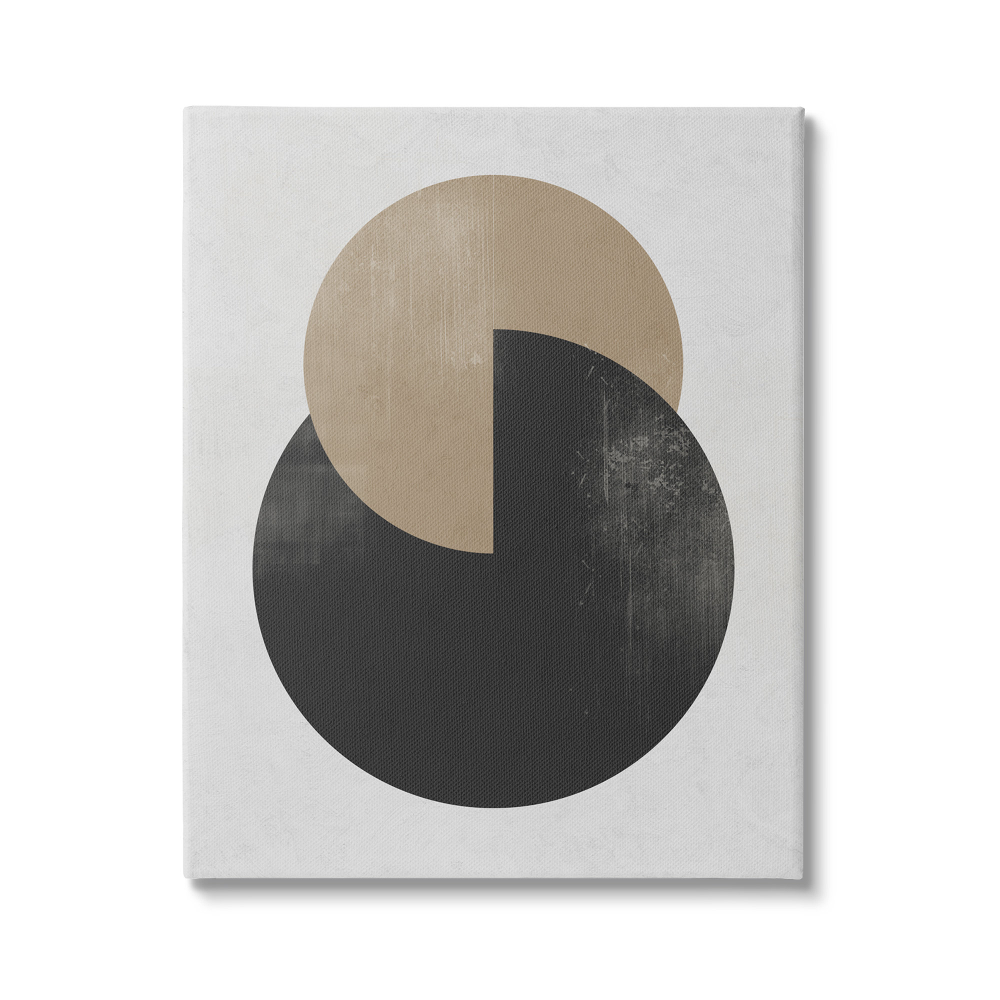 George Oliver " Neutral Circles Overlapping " by Ros Ruseva | Wayfair