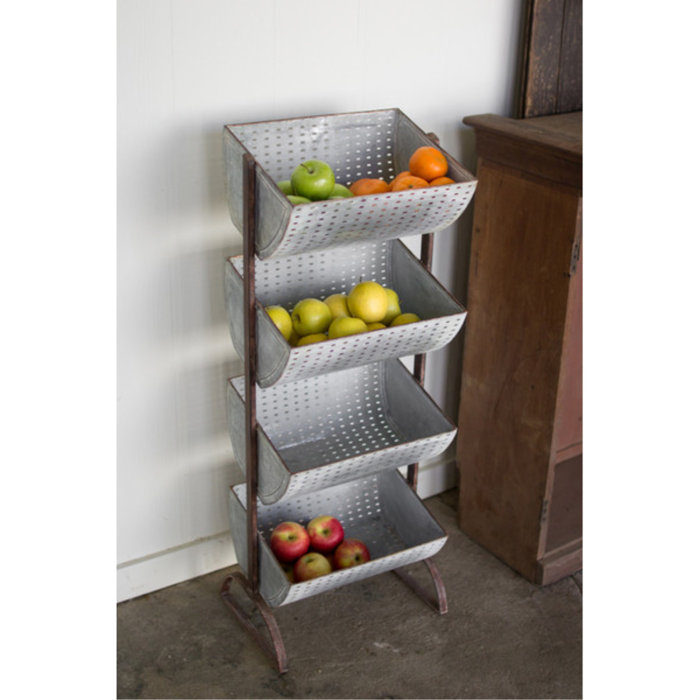 17 Stories 14.75'' W Metal Shelving Unit | Wayfair
