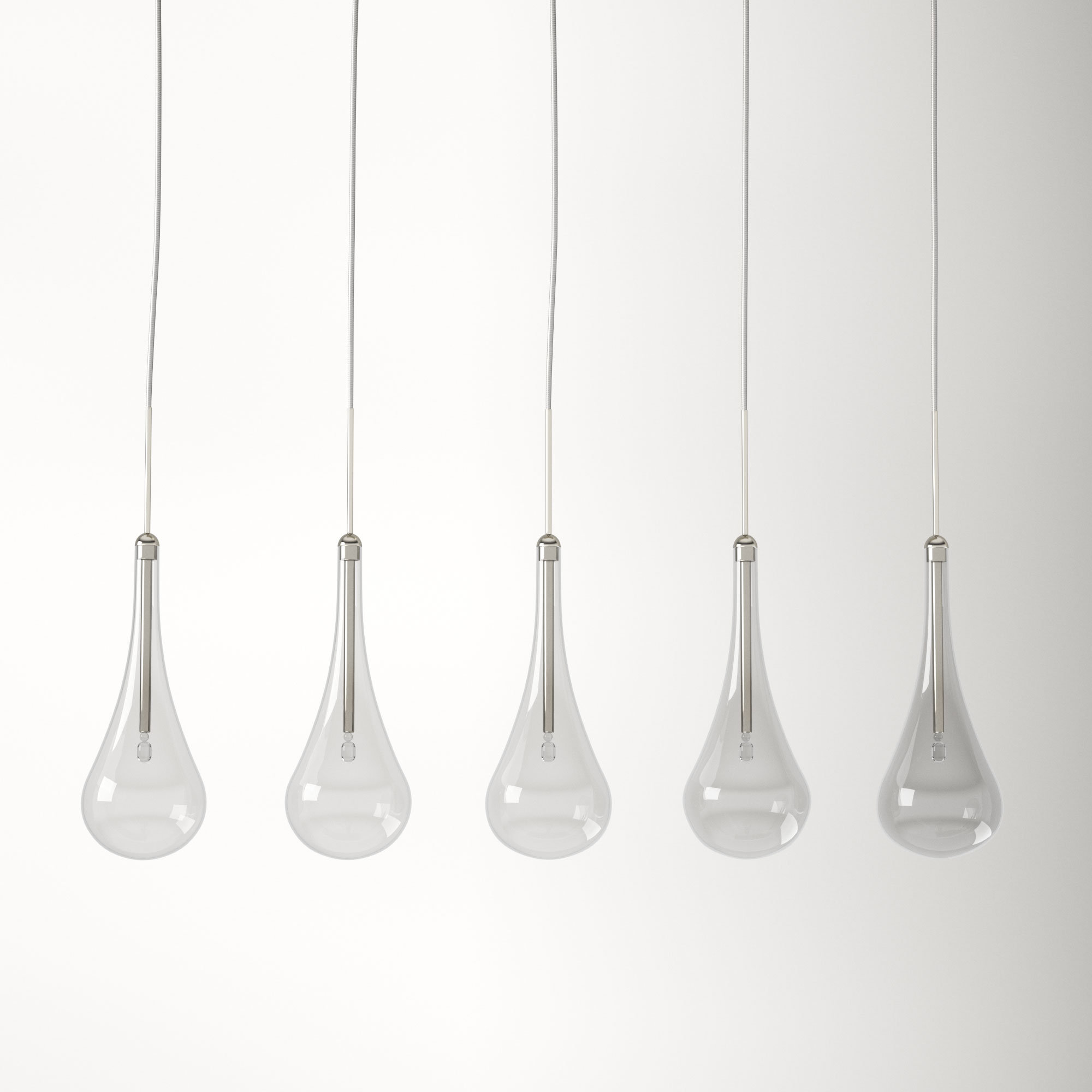 AllModern Deva 5 - Light Kitchen Island Pendant & Reviews | Wayfair