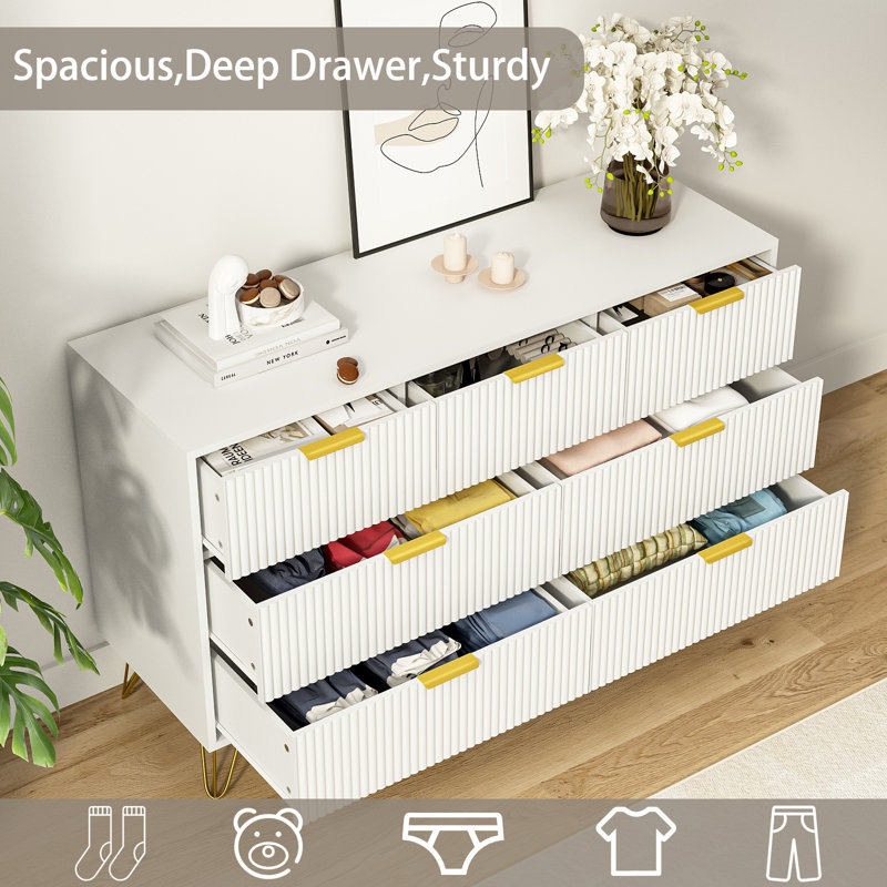 Mercer41 Artiomas 7 - Drawer Dresser & Reviews | Wayfair