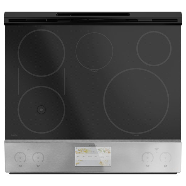 Café 30" 5.3 cu. ft. Smart Slide-in Electric Range with Convection ...