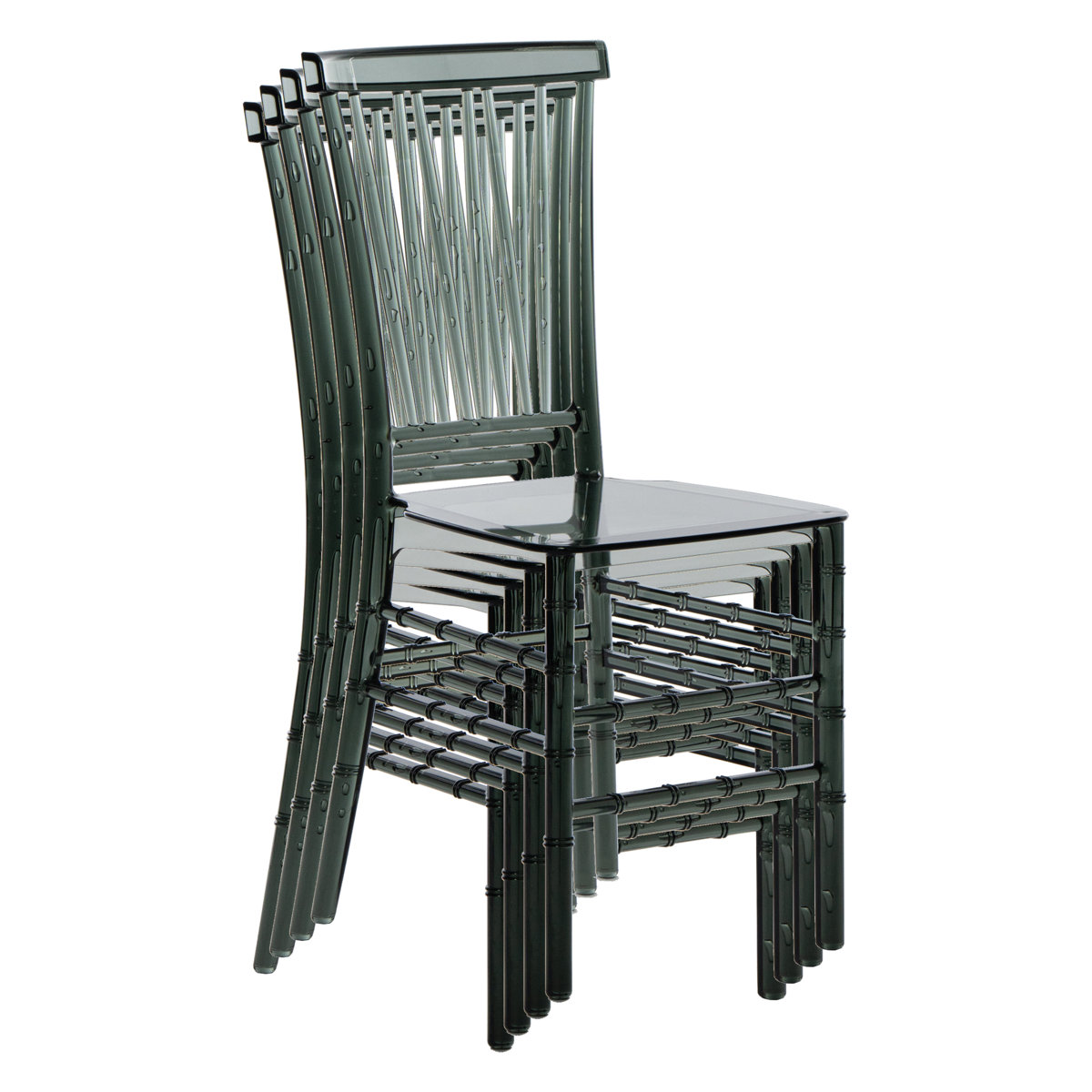 Techni Home Stackable Chiavari Style Clear Acrylic Event Chairs – Set ...