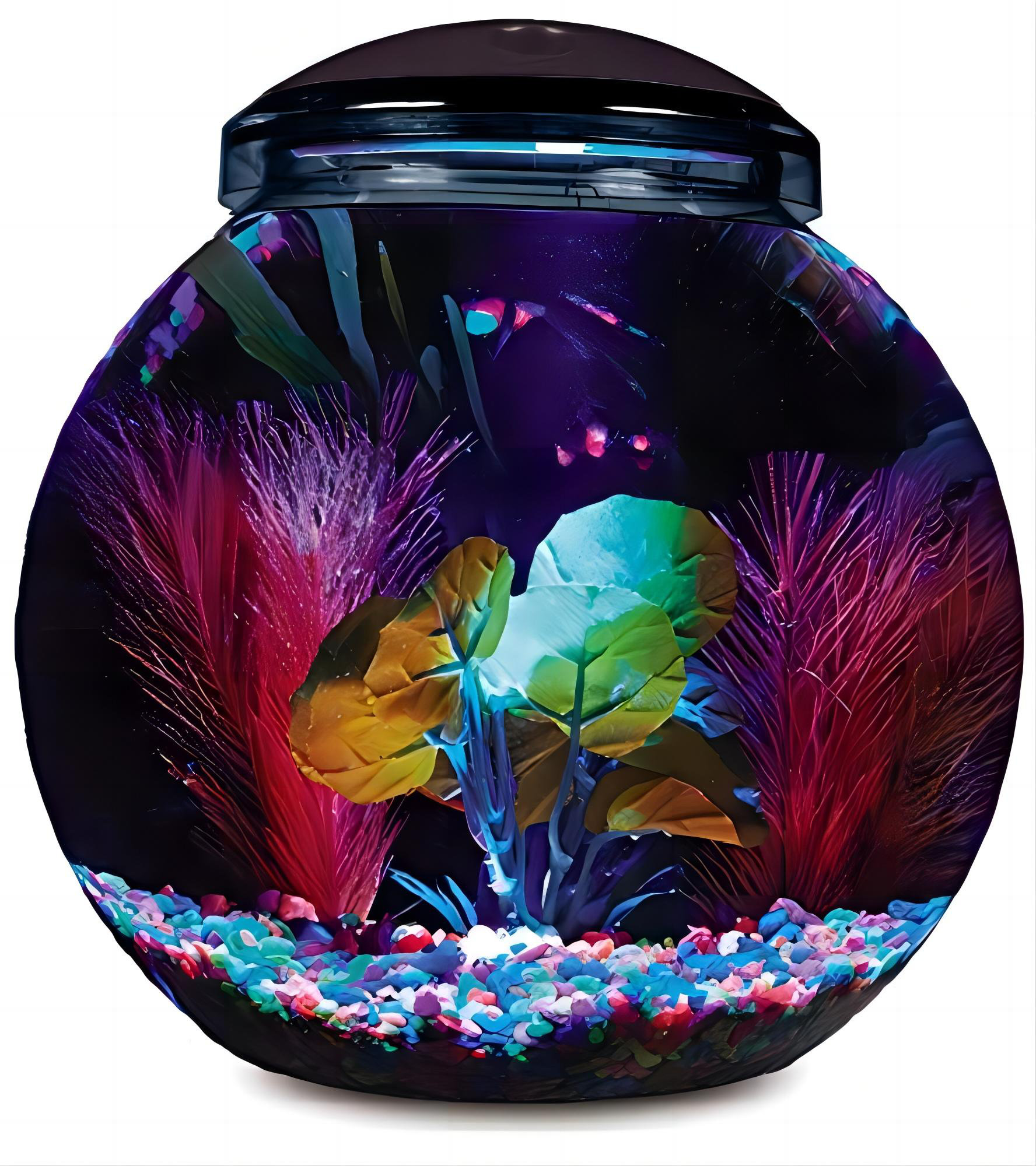 Latitude Run® 3-Gallon Aquarium Starter Kit, Ideal For Betta Fish And ...