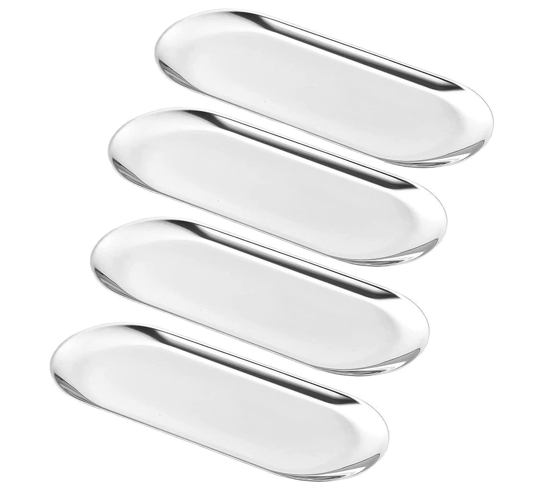 Mercer41 Four pieces trinket trays crafted from stainless steel ...