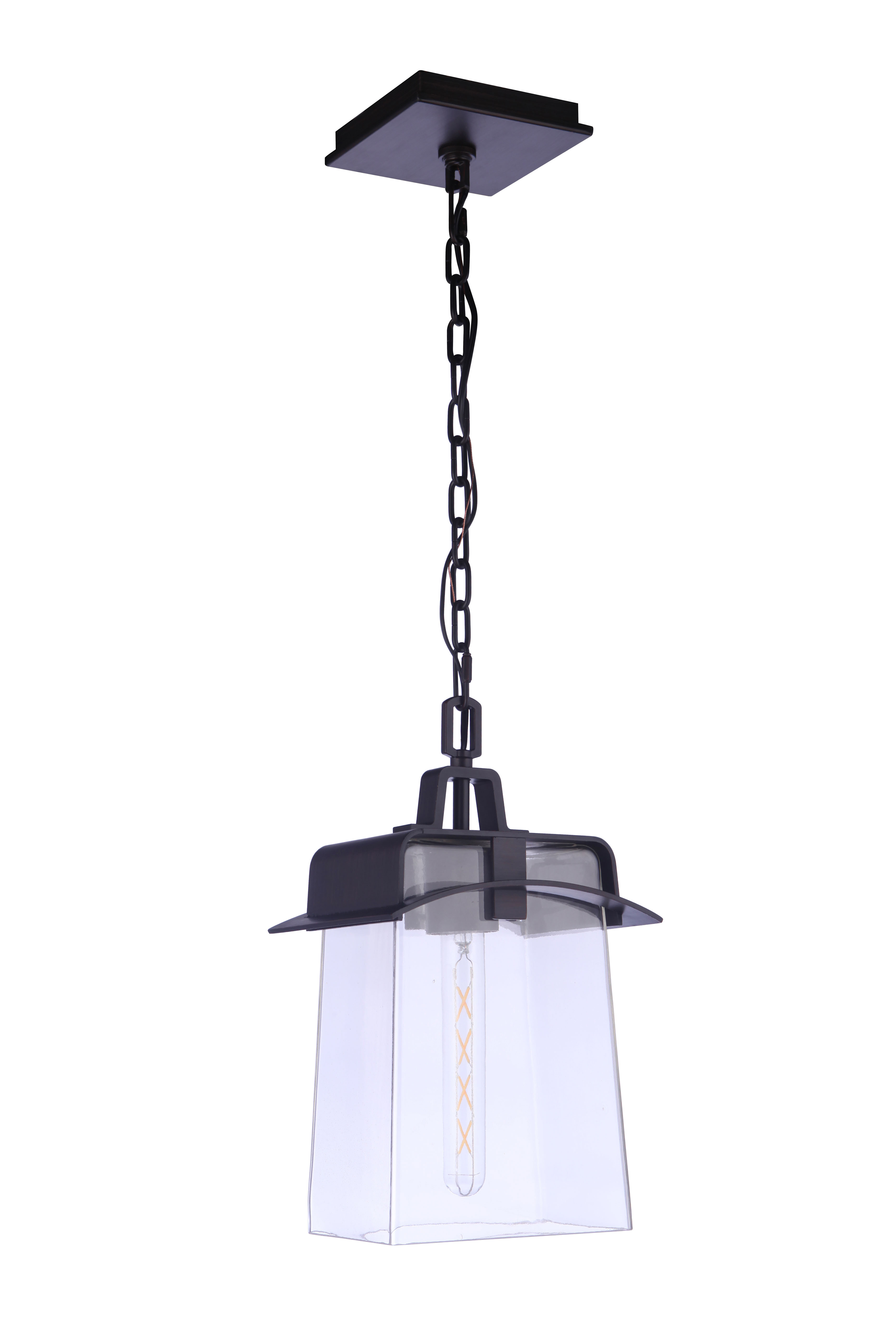 Craftmade 1 - Light Single Square Pendant | Wayfair