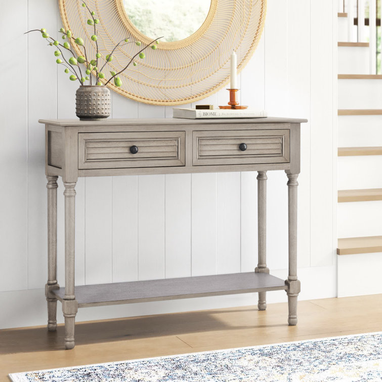 36 wide discount console table