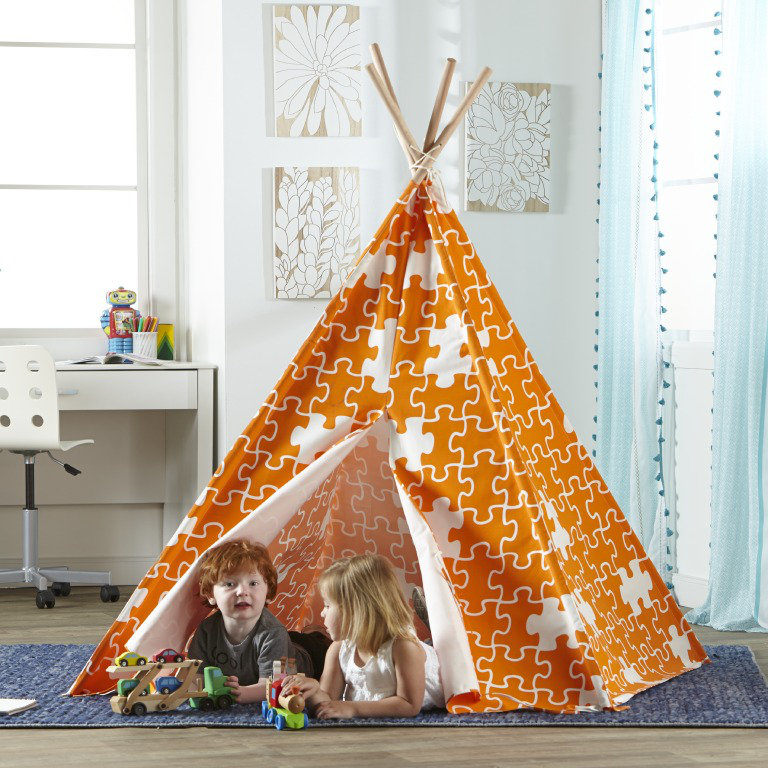 Isabelle & Max™ Shruti Cotton Pop-Up Triangular Play Tent & Reviews ...
