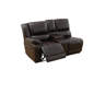 Red Barrel Studio® Khalil 104" Wide Faux Leather Symmetrical Reclining ...