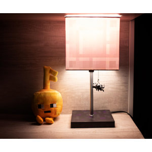 Latitude Run® Minecraft Nether Portal Desk Lamp With Ender Dragon Pull ...