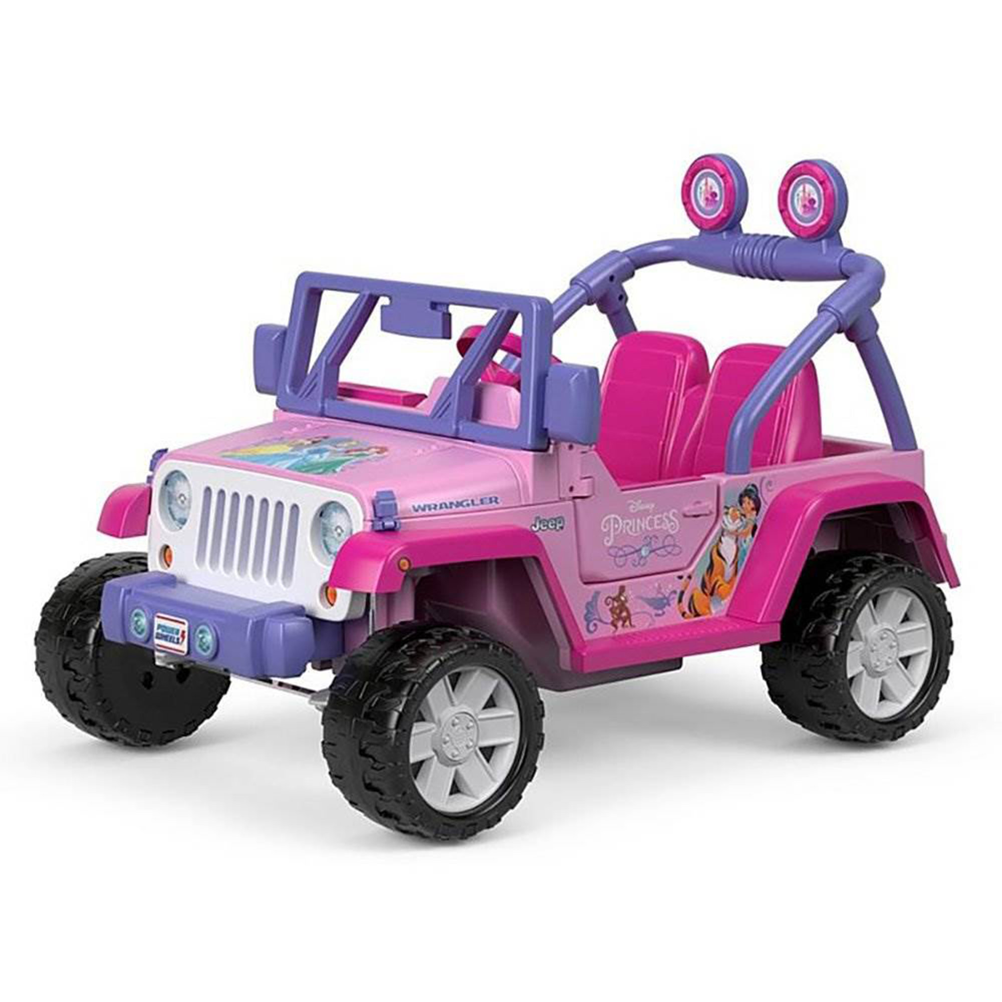 Mattel Power Wheels Kids Disney Princess Jeep Wrangler & Reviews | Wayfair
