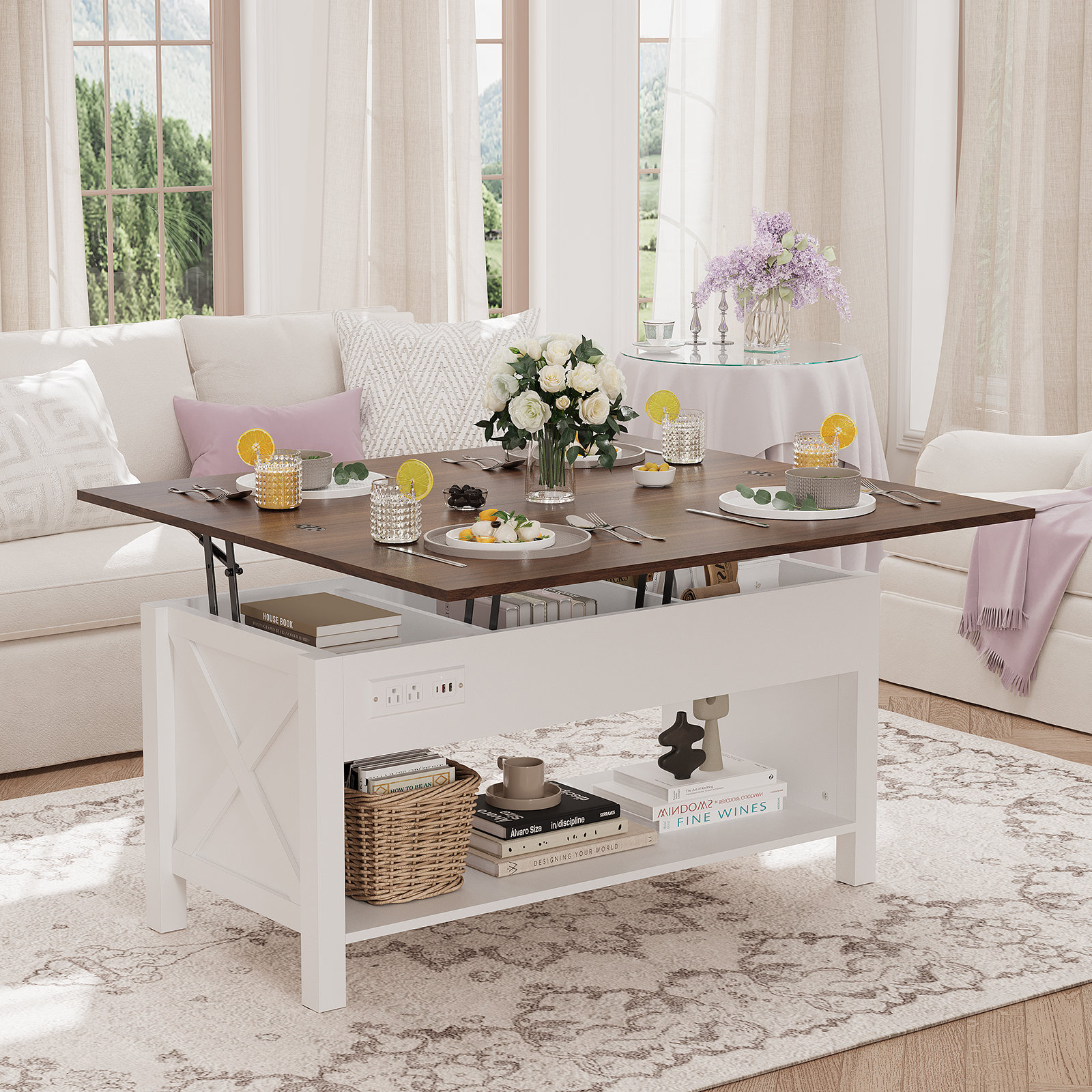 PPorfamilia Lift Top Coffee Table | Wayfair
