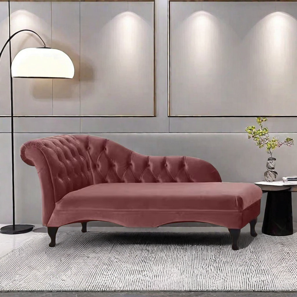 ComfySofa.s Comfortable Chaise Longue with Solid Wood Frame | Wayfair