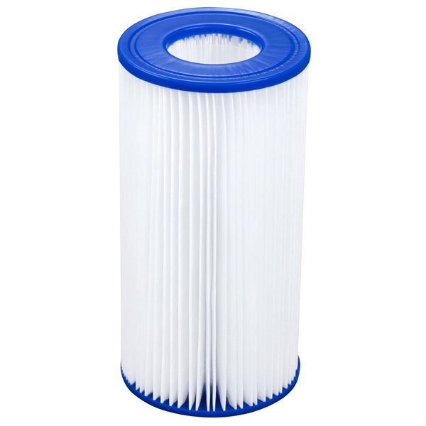 Bestway: Fast Set - 13' x 33" Inflatable Round Pool Set, Blue Abstract ...