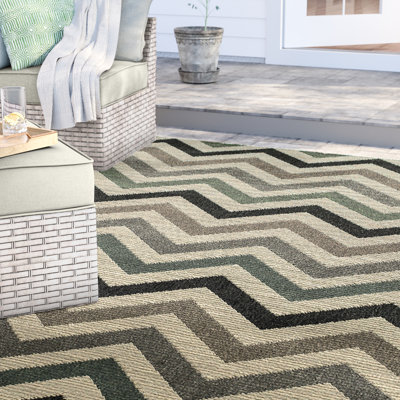 Ebern Designs Irita Chevron Rug & Reviews | Wayfair