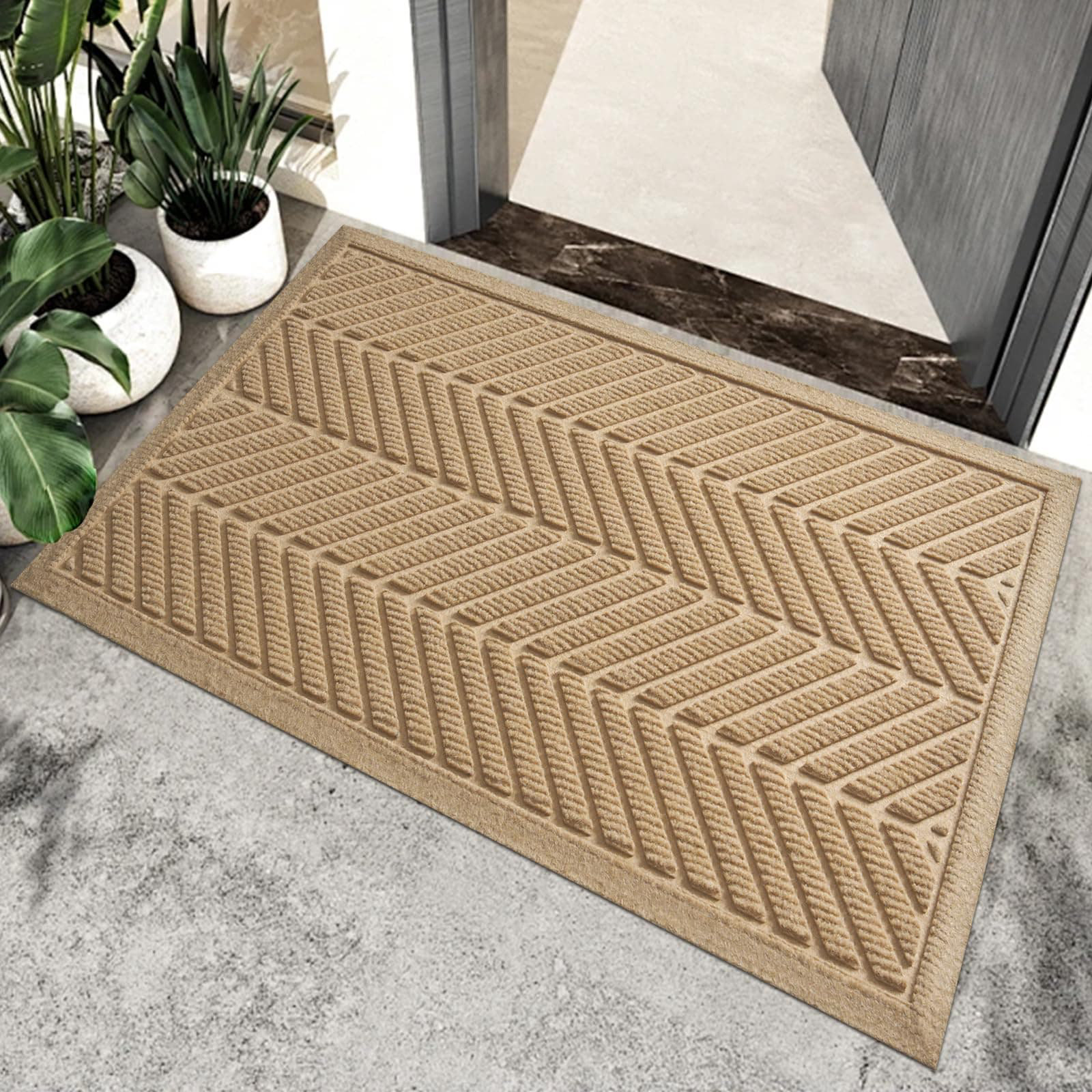 Latitude Run® Emylah Non-Slip Outdoor Doormat | Wayfair