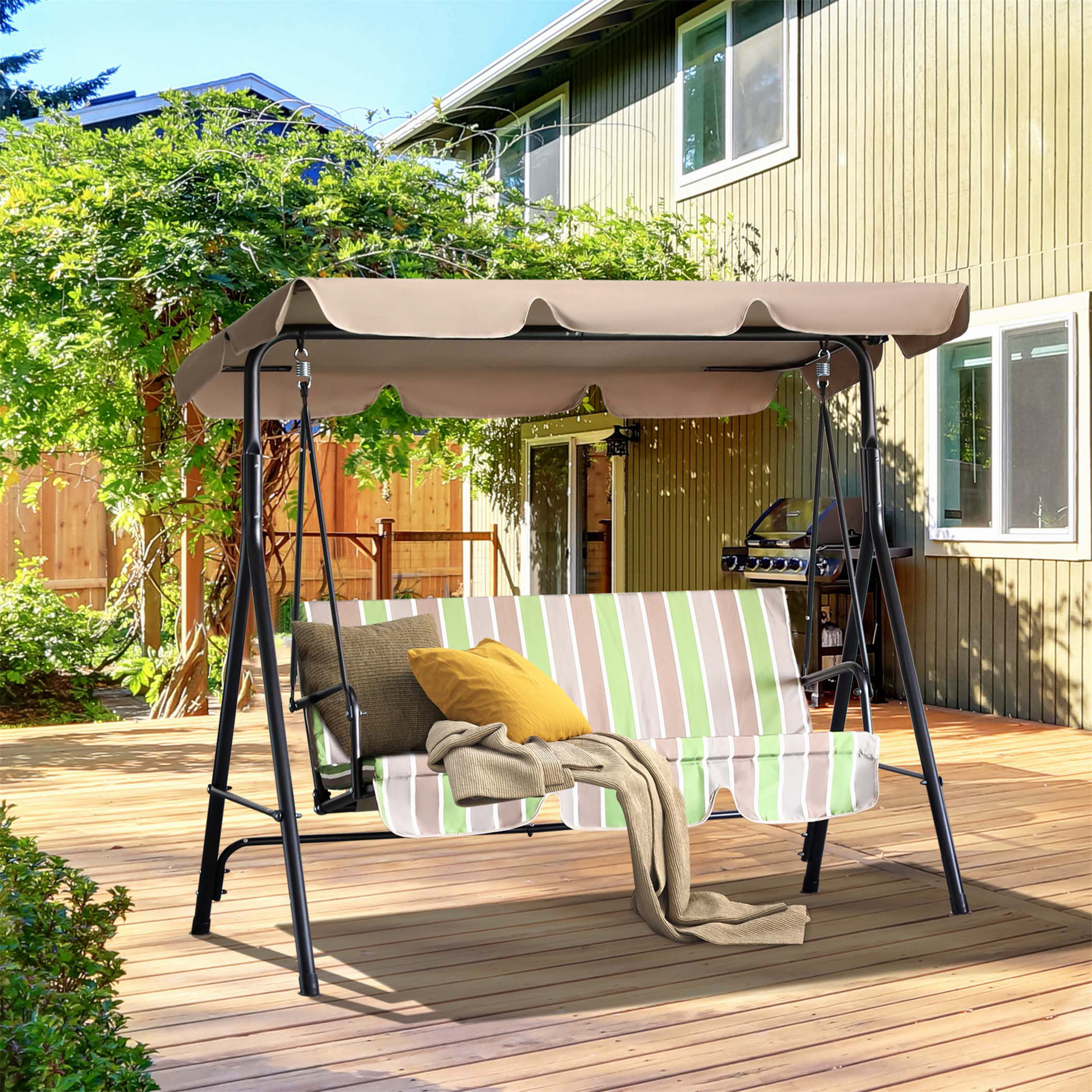 Ebern Designs Jeswin Porch Swing - Wayfair Canada