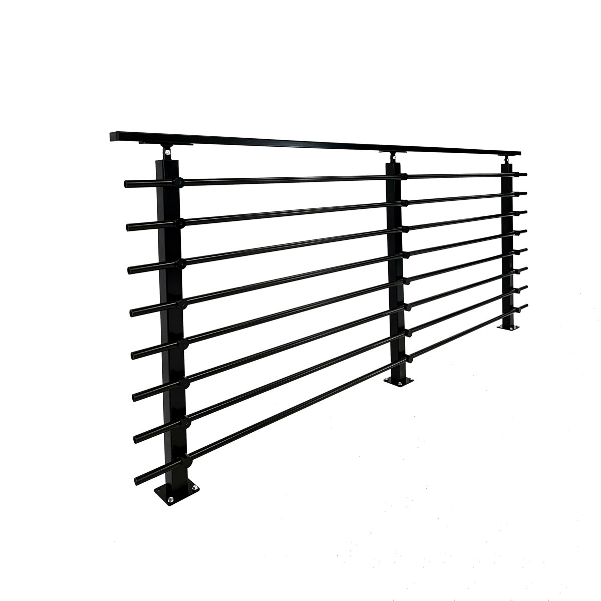 Concept Fusion Modern Horizontal Adjustable Railing Banister System for ...