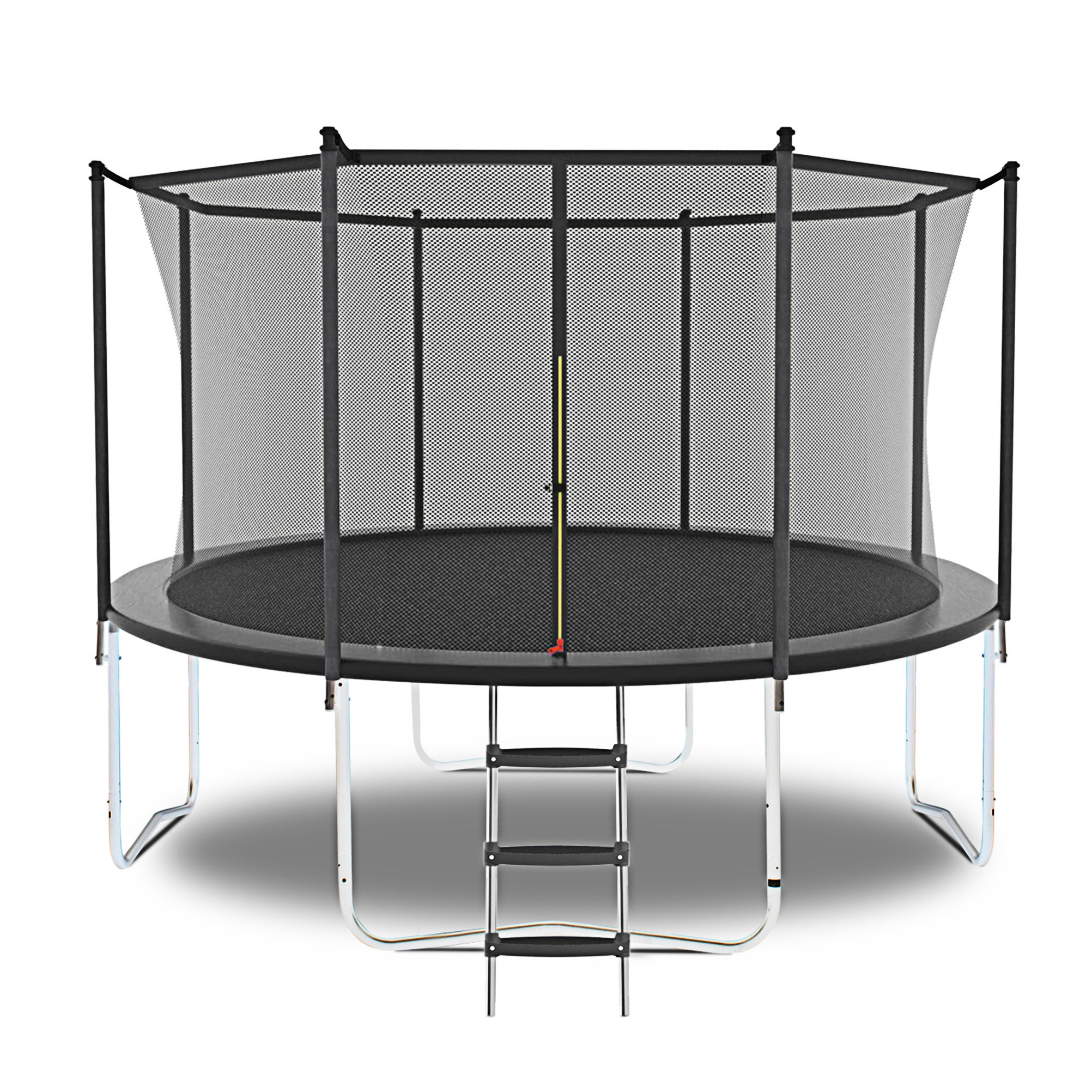 wendeway 16FT Trampoline With Safety Enclosure Net, Outdoor Trampoline ...