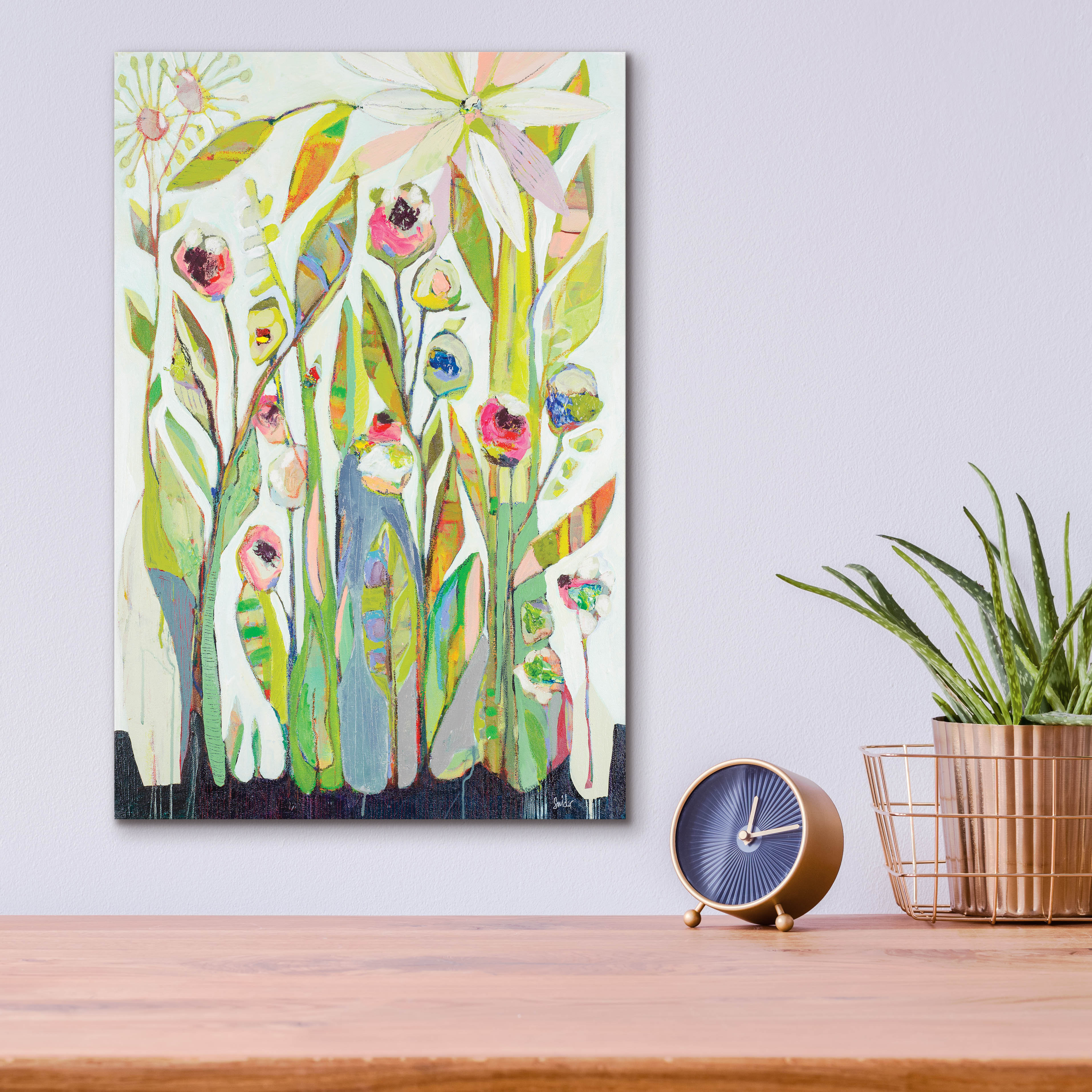 Lark Manor 'Good News' by Staci Marie Swider, Acrylic Glass Wall Art ...
