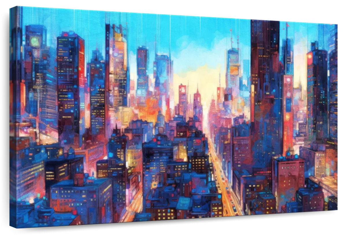 Red Barrel Studio Futuristic Urban City - Wayfair Canada