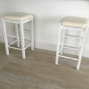 Winston Porter Loria Upholstered Counter Stool & Reviews | Wayfair