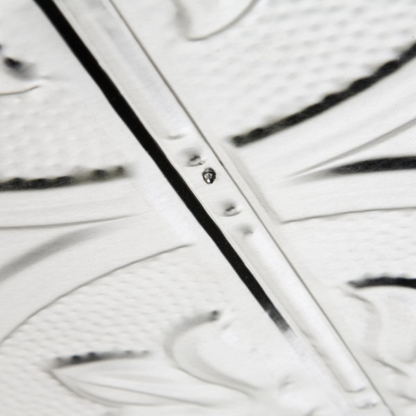 GreatLakesTin 1.2'' L x 0.13'' W Tin Nail Up Ceiling Tile | Wayfair