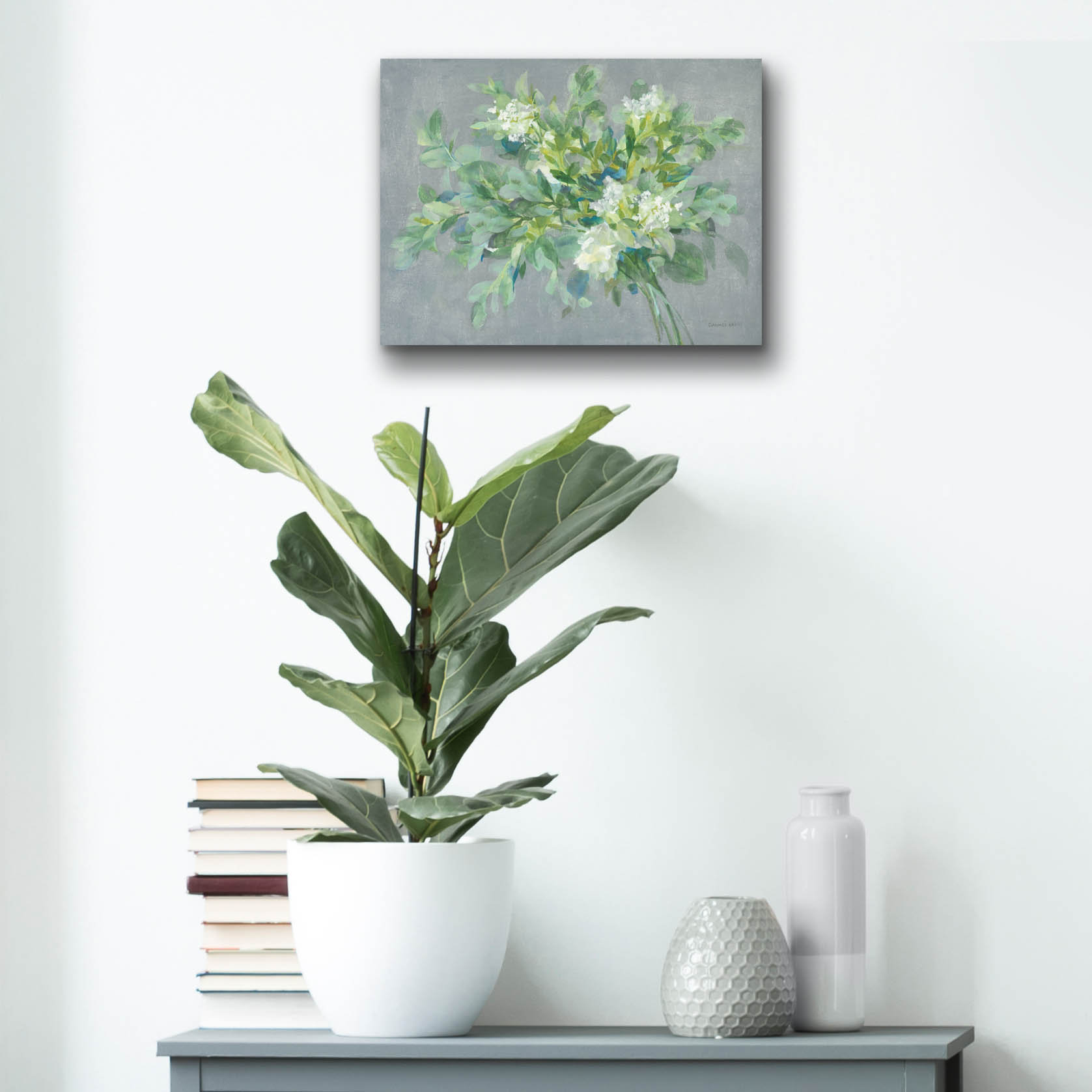 Winston Porter 'Bouquet For You Greenery' by Danhui Nai Acrylic Glass ...