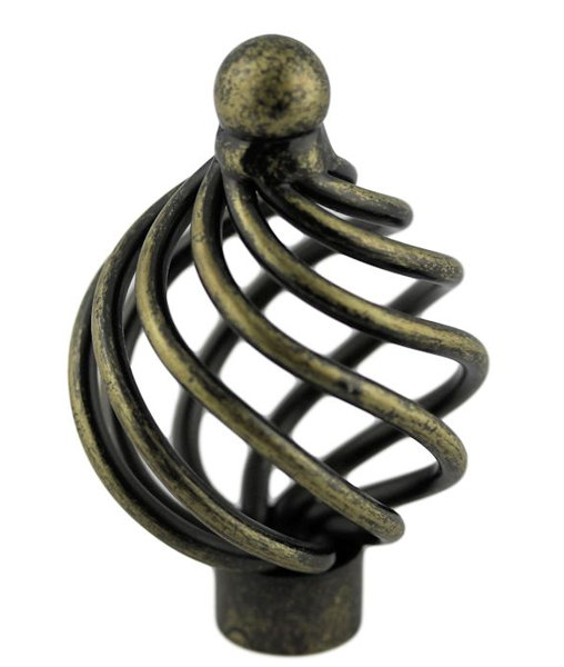 D. Lawless Hardware (5 Pack) 1-1/2 inch Bird Cage Knob Dark Antique ...