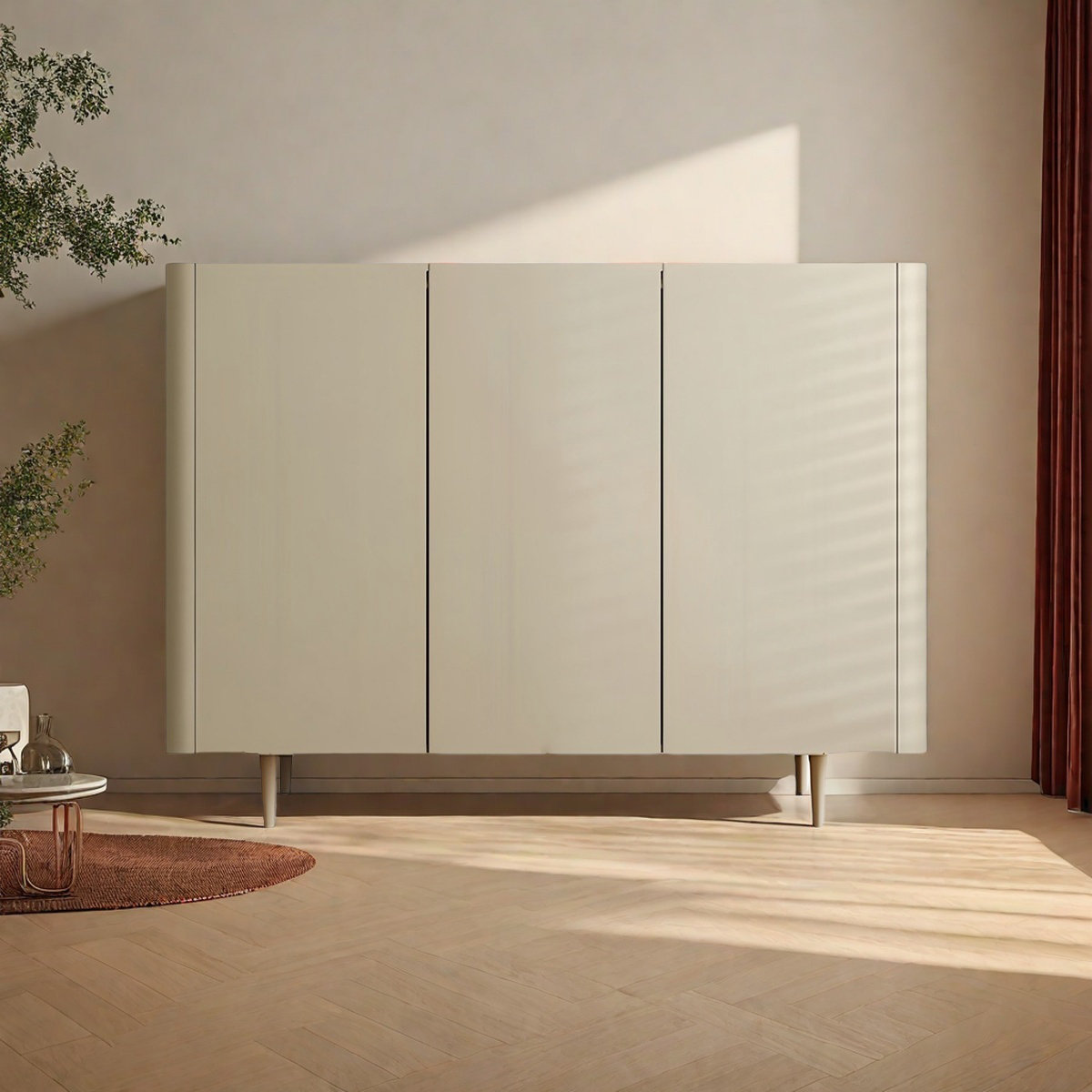 Licalilo Minimalist Multi-Function Cabinet Modern Storage | Wayfair